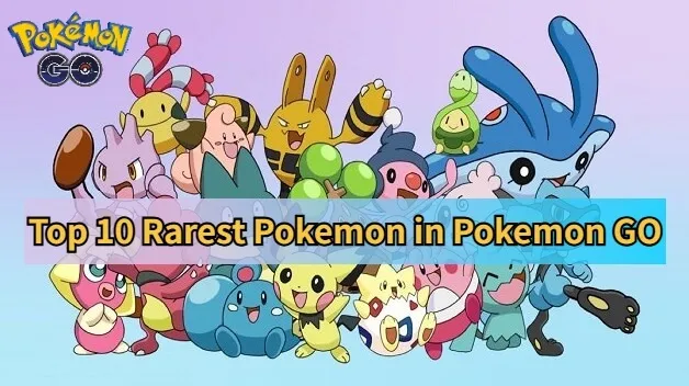 Top 10 Rarest Pokemon In Pokmon Go Rare Pokemon To 10 Rare Pokemon